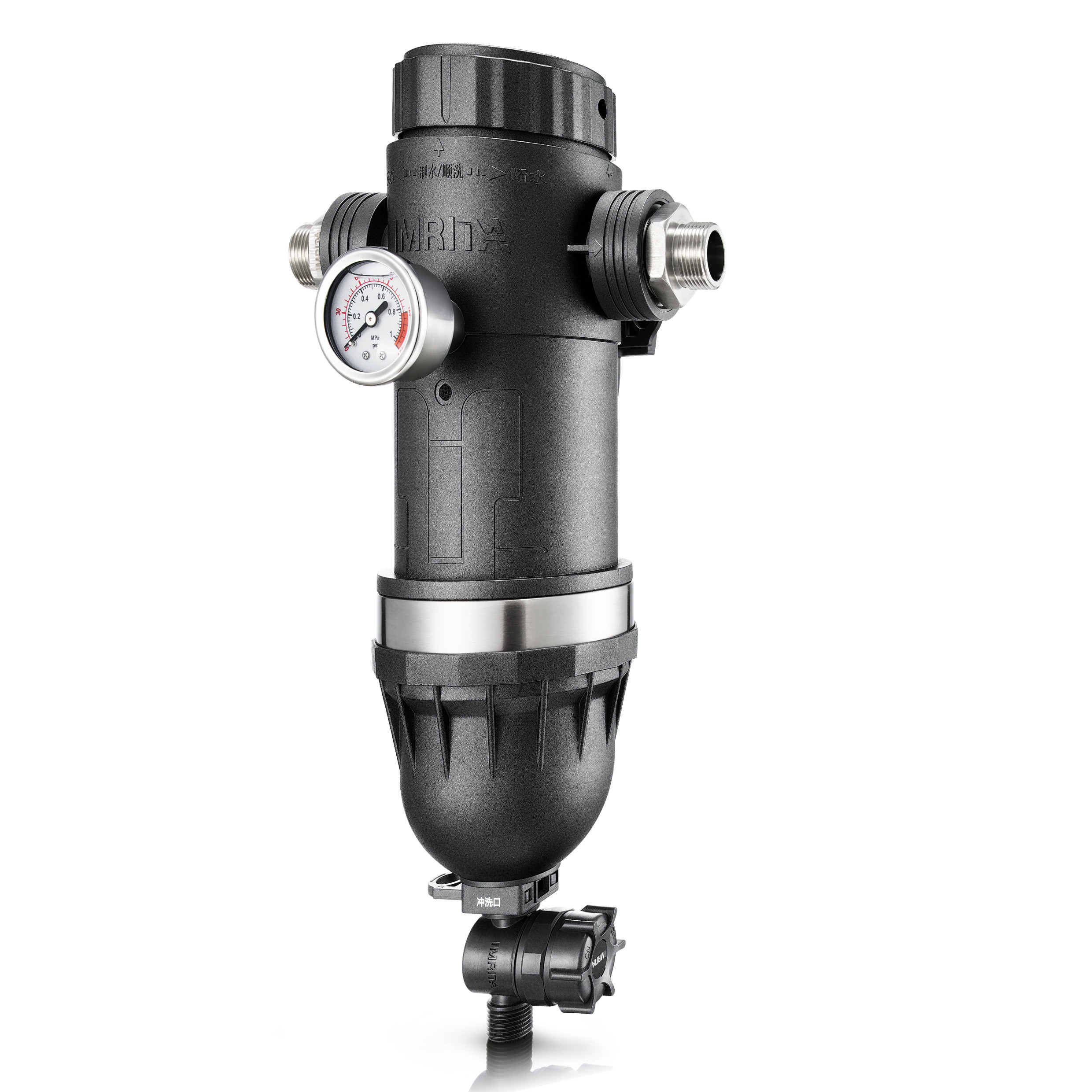 6000L/H Large Flow Sediment Removal Whole House Pre Water Filter ...